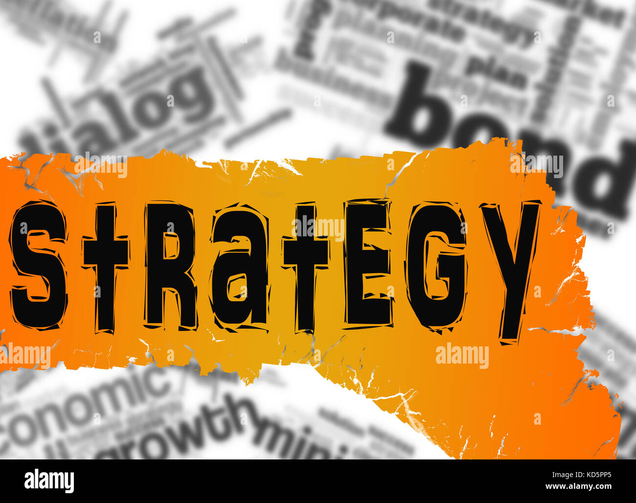 Word cloud with strategy word image with hi-res rendered artwork that ...