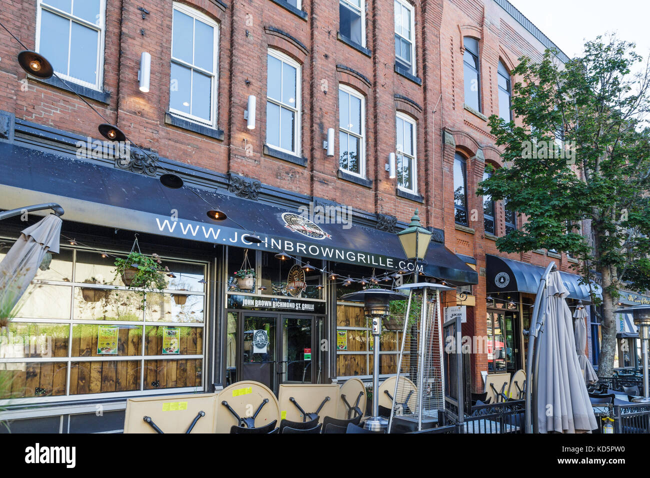 John Brown Grille in Charlottetown Stock Photo - Alamy