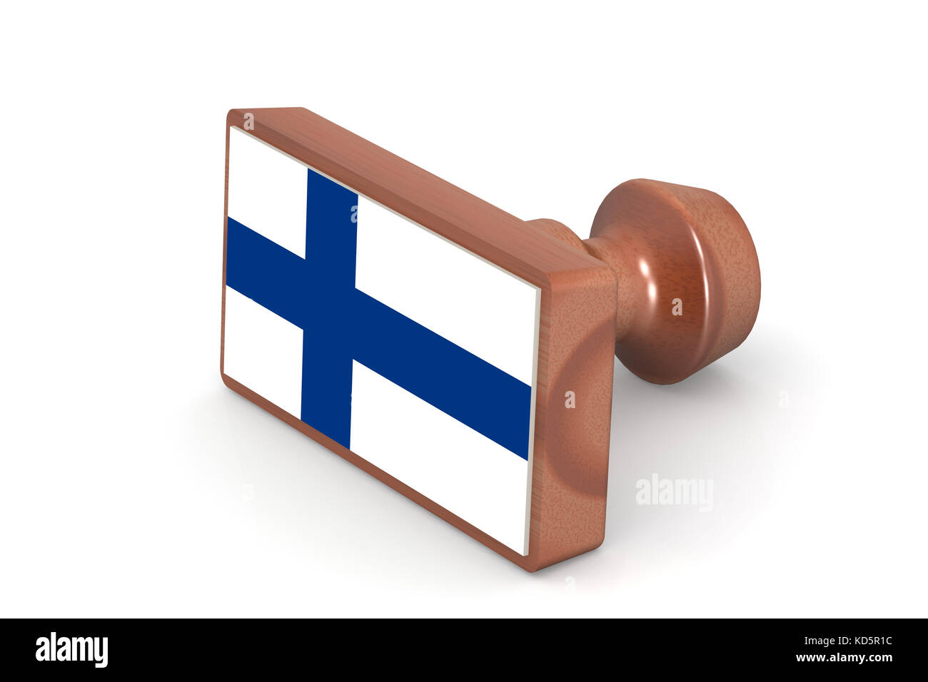 Finland flag in official Cut Out Stock Images & Pictures - Alamy