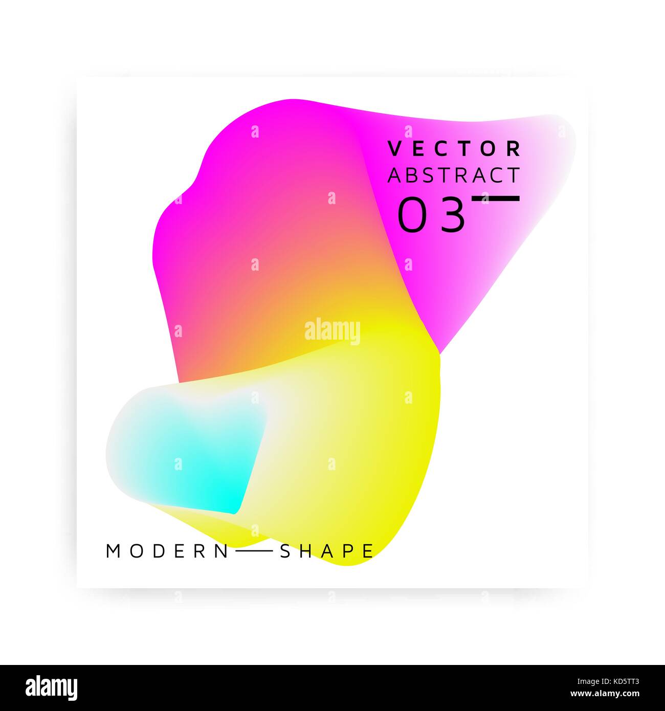 Abstract vector modern colorful shape Stock Vector Image & Art - Alamy