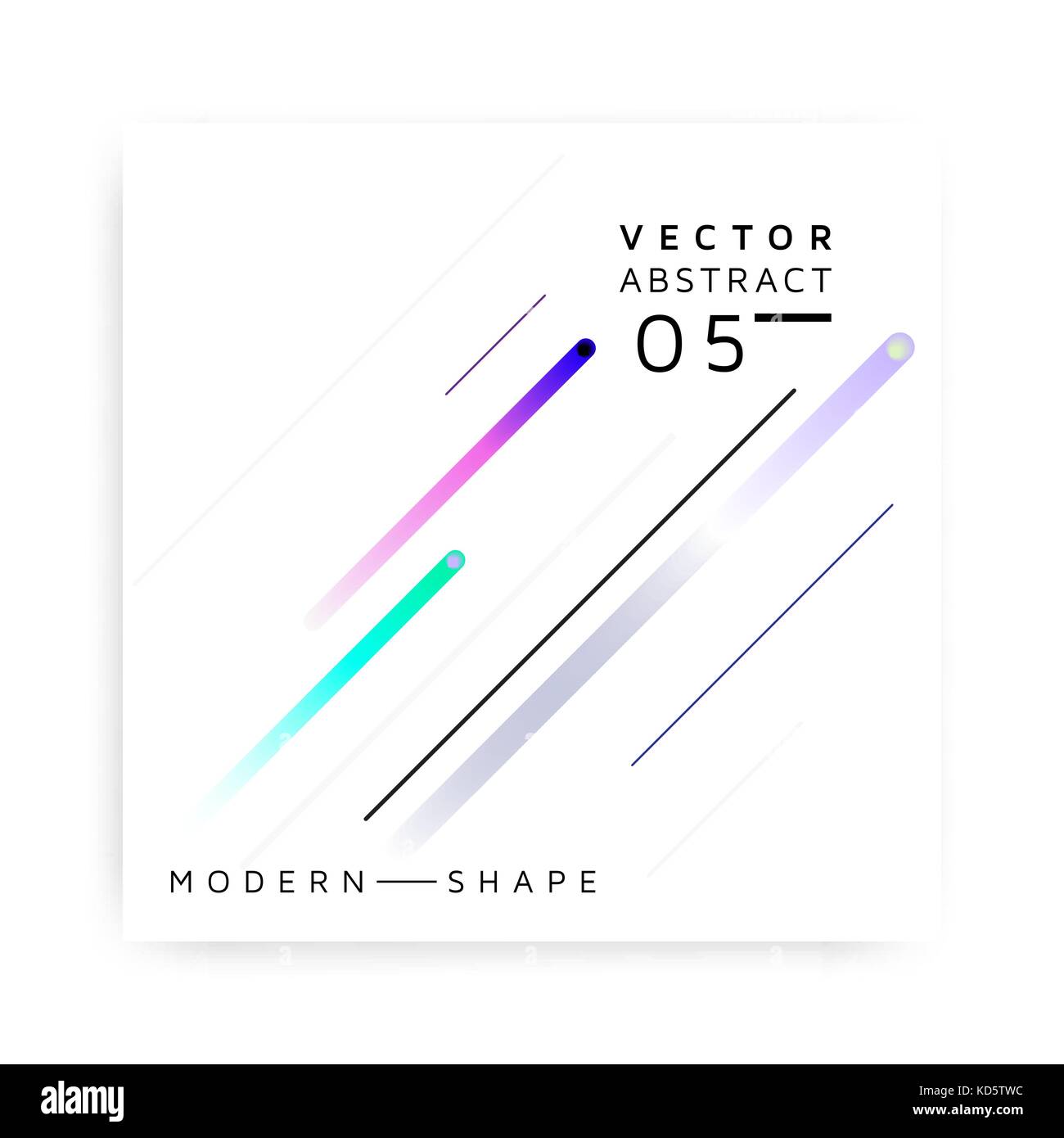Abstract vector modern colorful shape Stock Vector Image & Art - Alamy