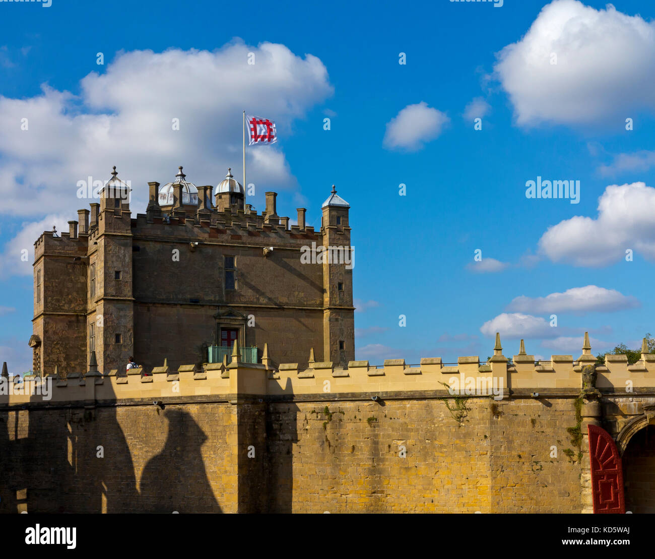 Bolsover Castle Derbyshire England UK built in the 17th century by the ...