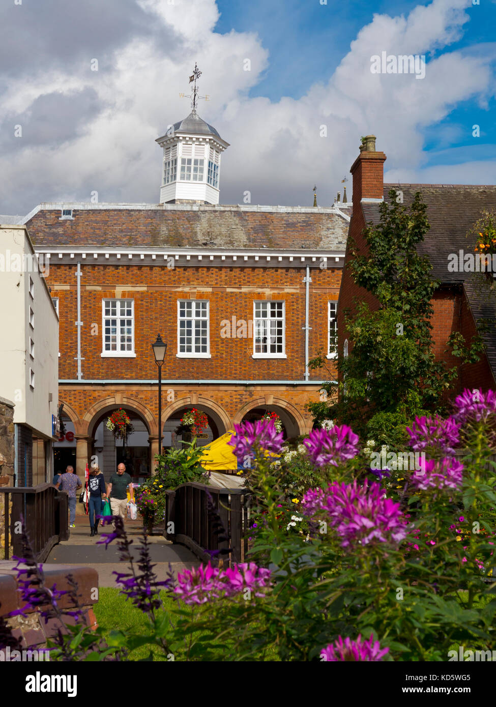Tamworth Town Hall Staffordshire England UK built 1701 by Thomas Guy ...