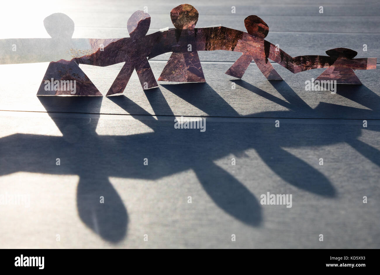 turn around of paper figure backround,wallpaper Stock Photo - Alamy