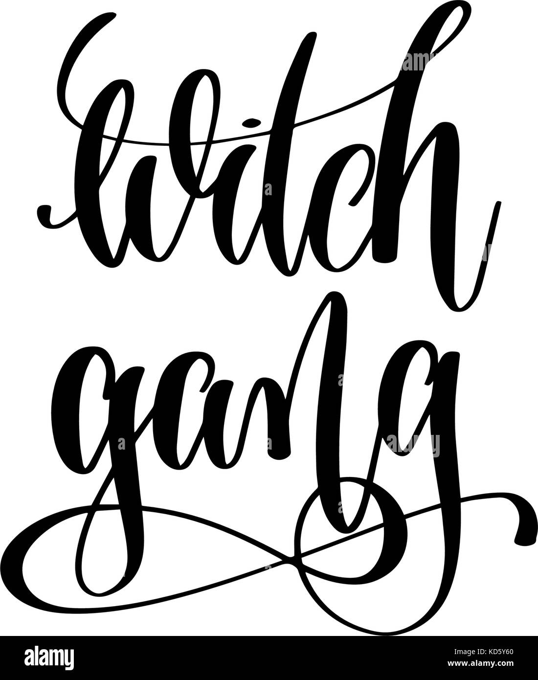 Gang' Stock Vector Images - Alamy