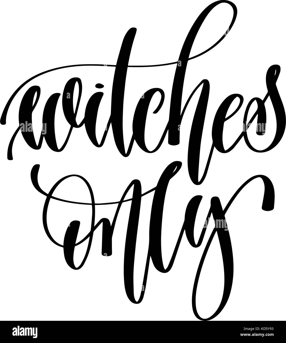 Witches only Stock Vector Images - Alamy