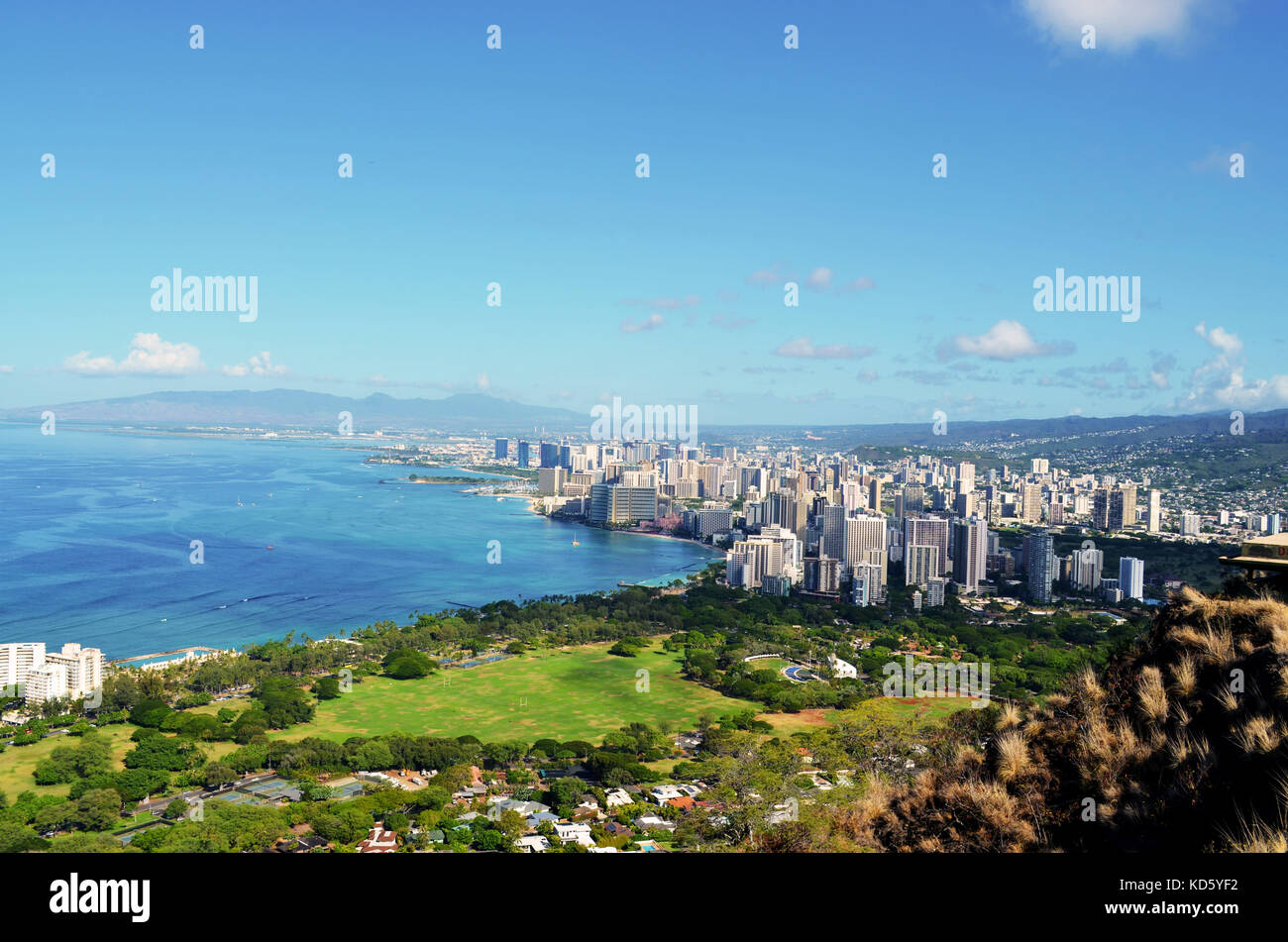 Hiking diamond head hawaii hi-res stock photography and images - Alamy