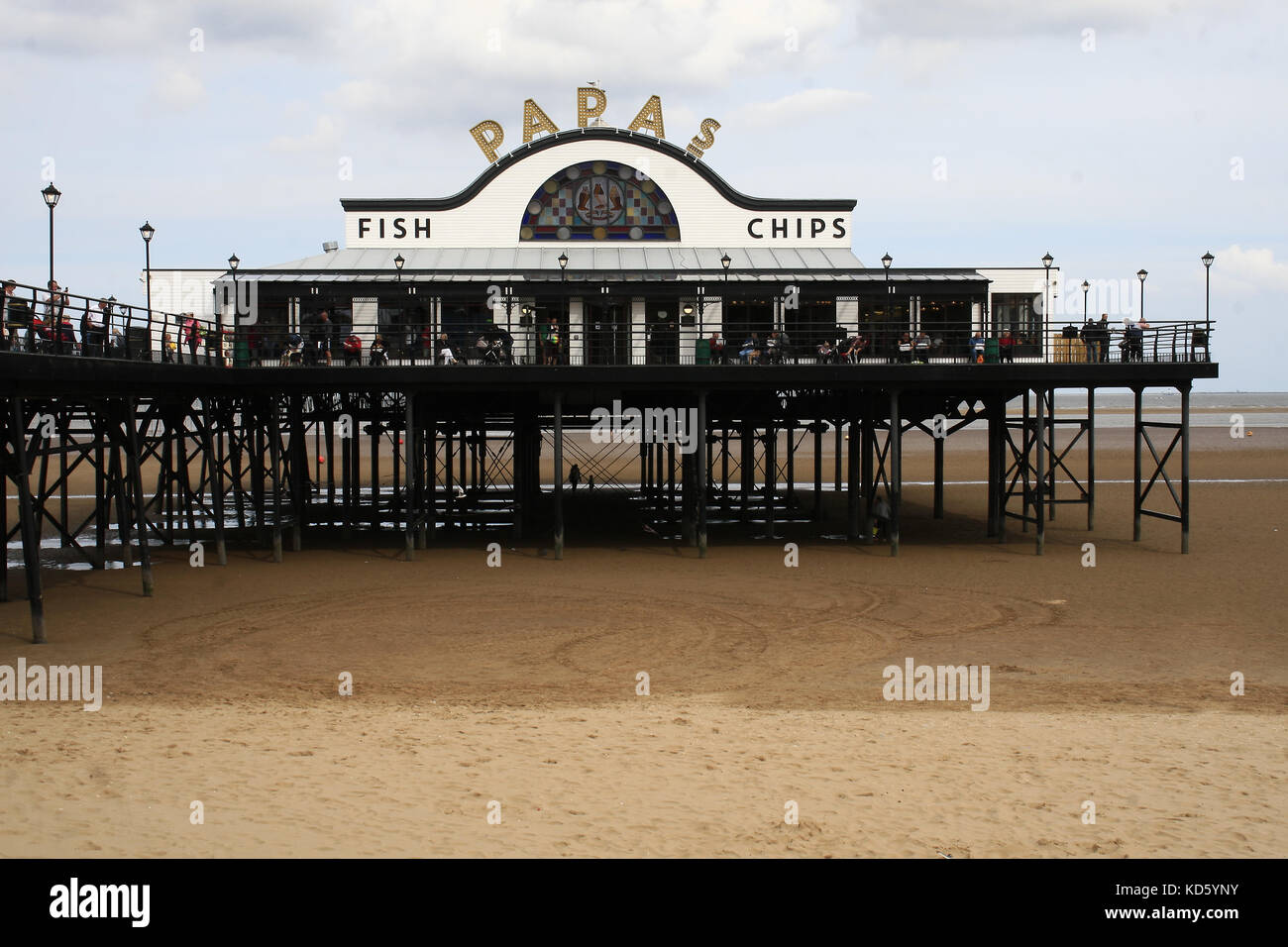 Cleethorpes Pier, Cleethorpes, Lincolnshire, England Stock Photo - Alamy