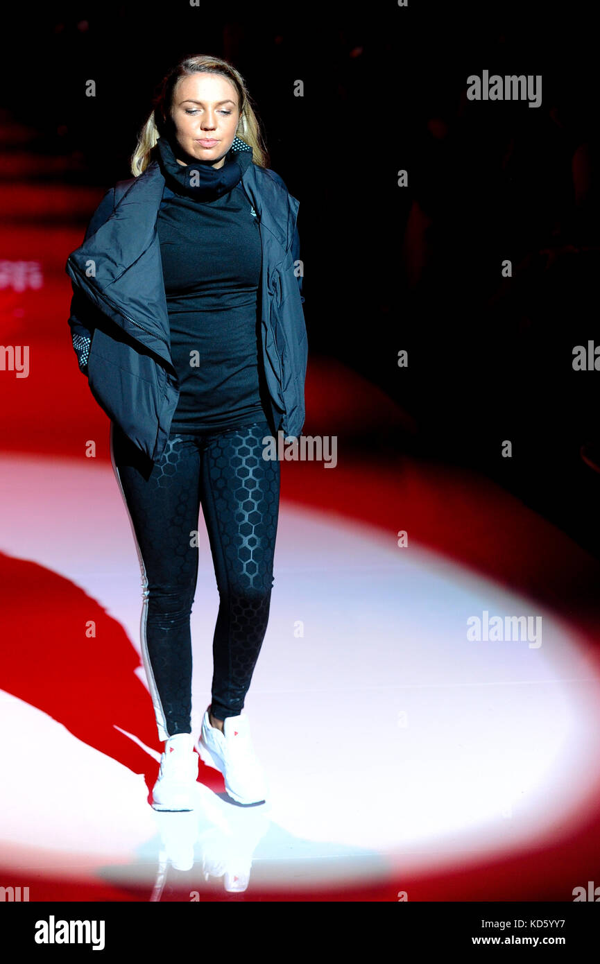 October 3, 2017. Toronto, Canada – Fashion models represents different ...