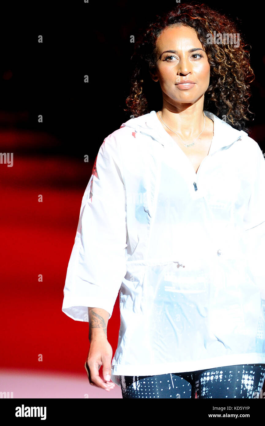 October 3, 2017. Toronto, Canada – Fashion models represents different ...