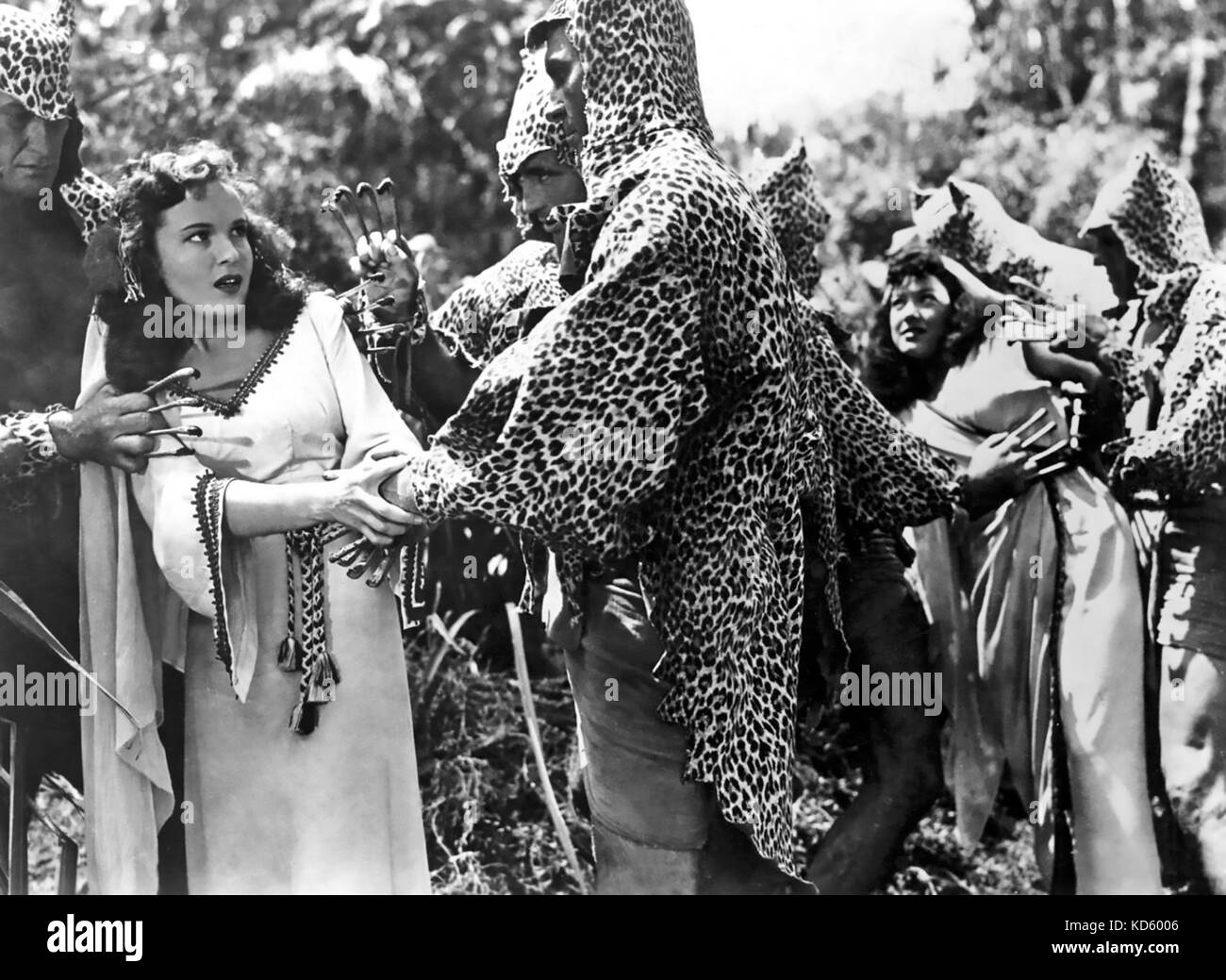 TARZAN AND THE LEOPARD WOMAN 1946 Sol Lesser Productions film with ...