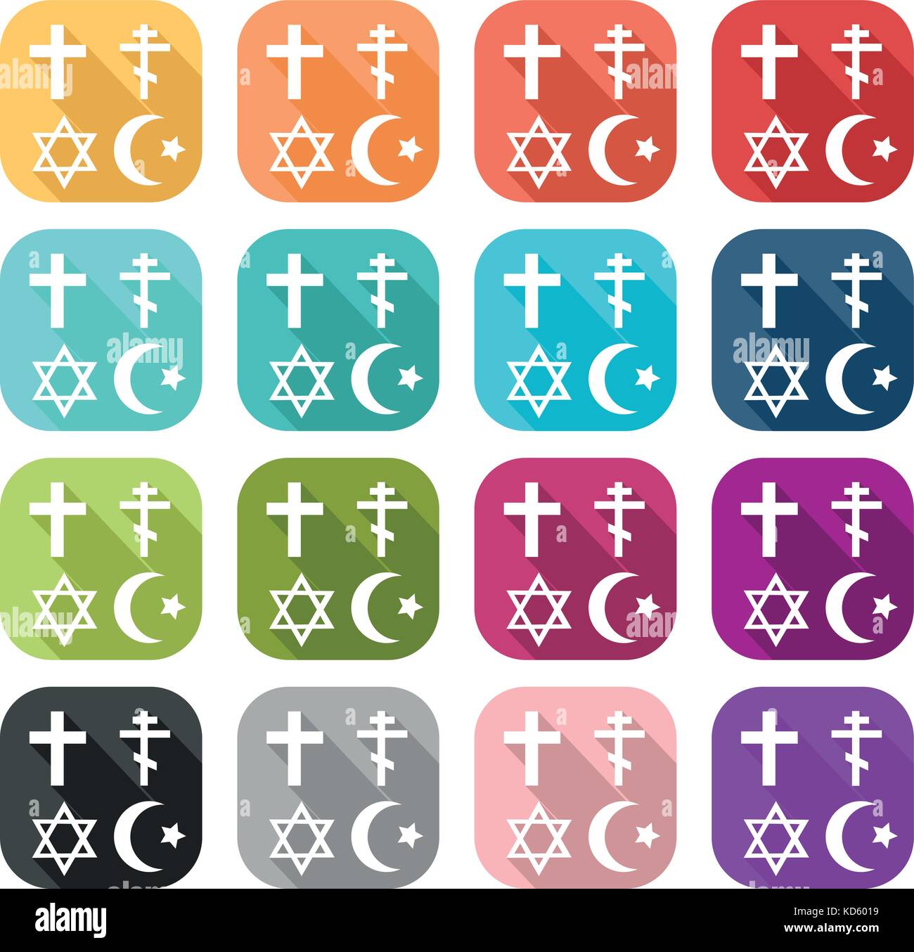 Different Religion Symbols Stock Photos & Different Religion Symbols ...