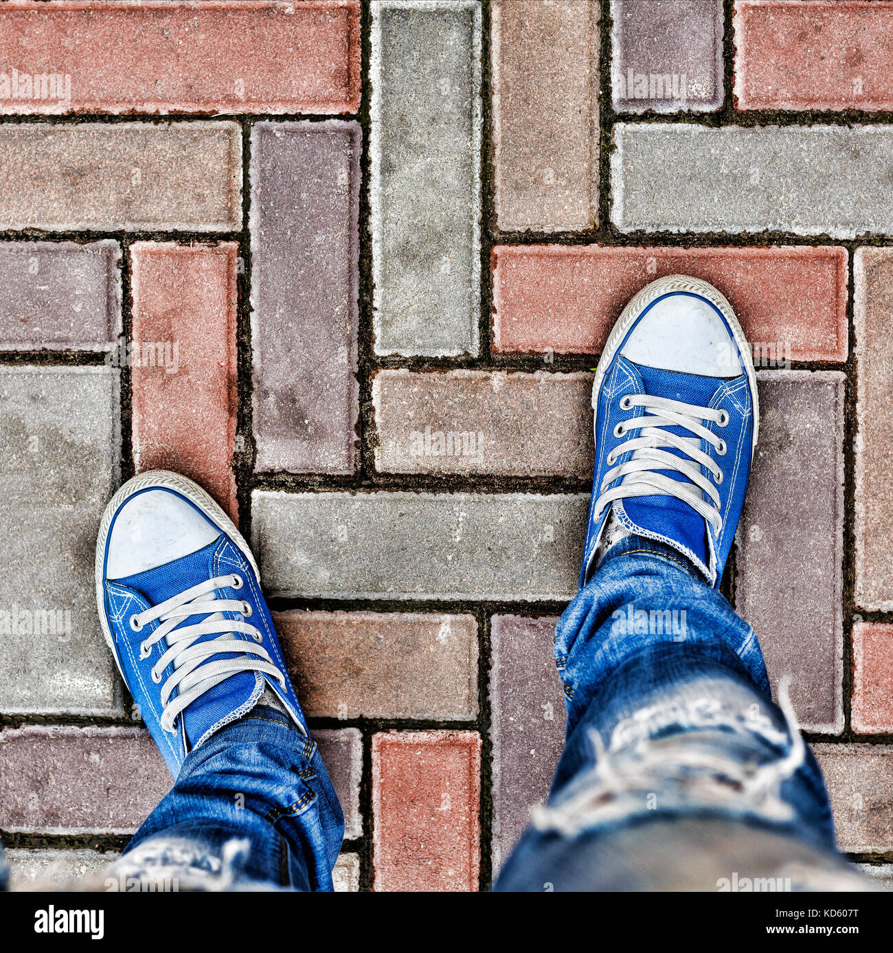 The choice, choices. Concept: The beginning of the path, the choice of ...