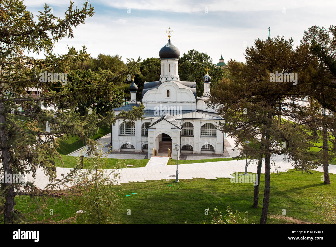 Church of the Conception of Saint Anne in Moscow, Russia Stock Photo ...