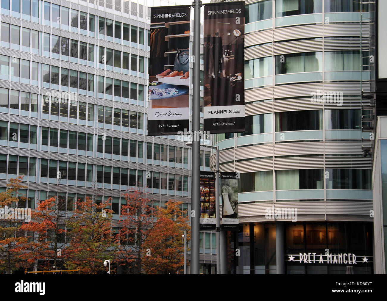 Spinningfields district of Manchester City Centre Stock Photo - Alamy