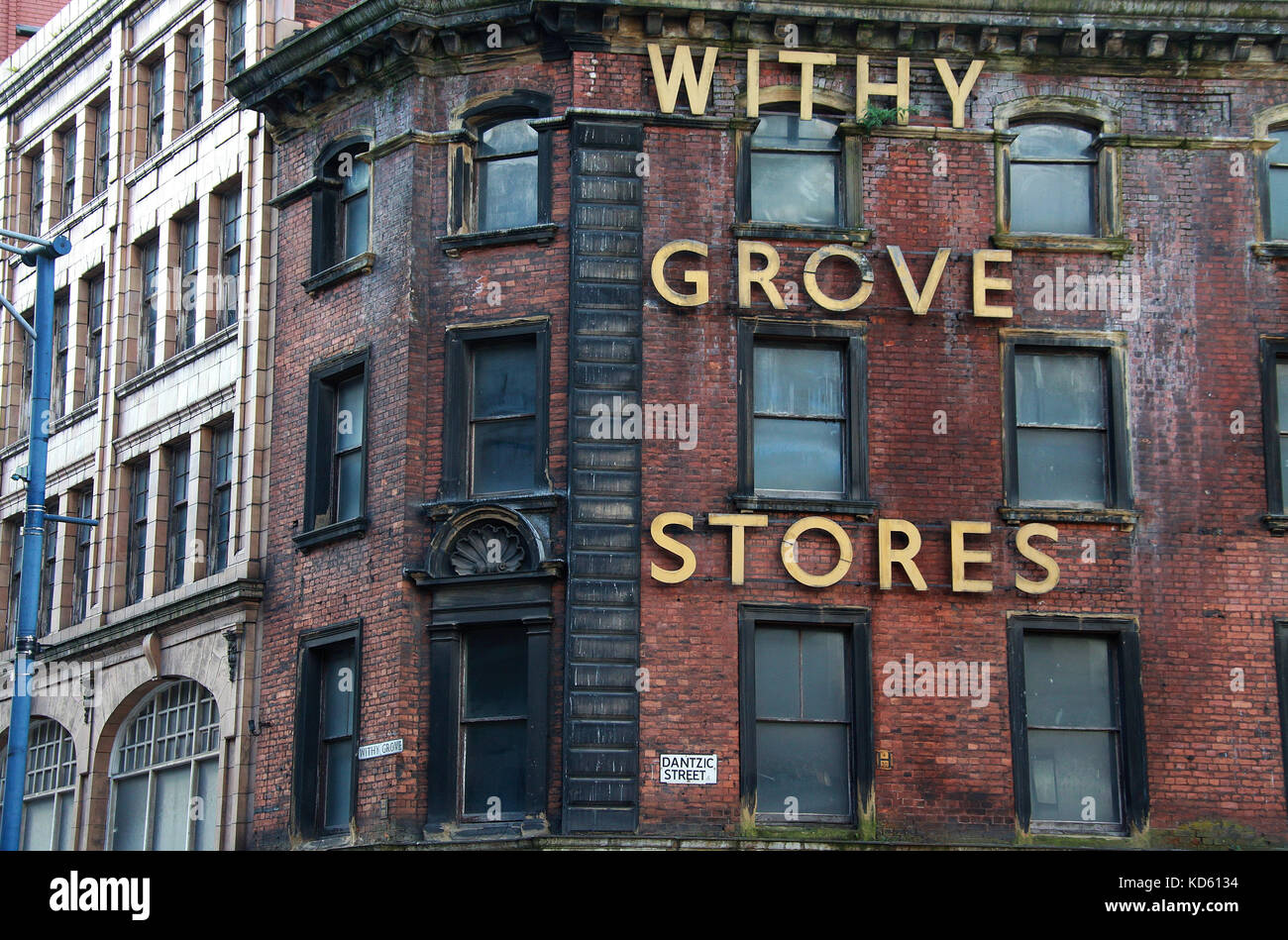 Withy Grove Stores in Manchester Stock Photo - Alamy