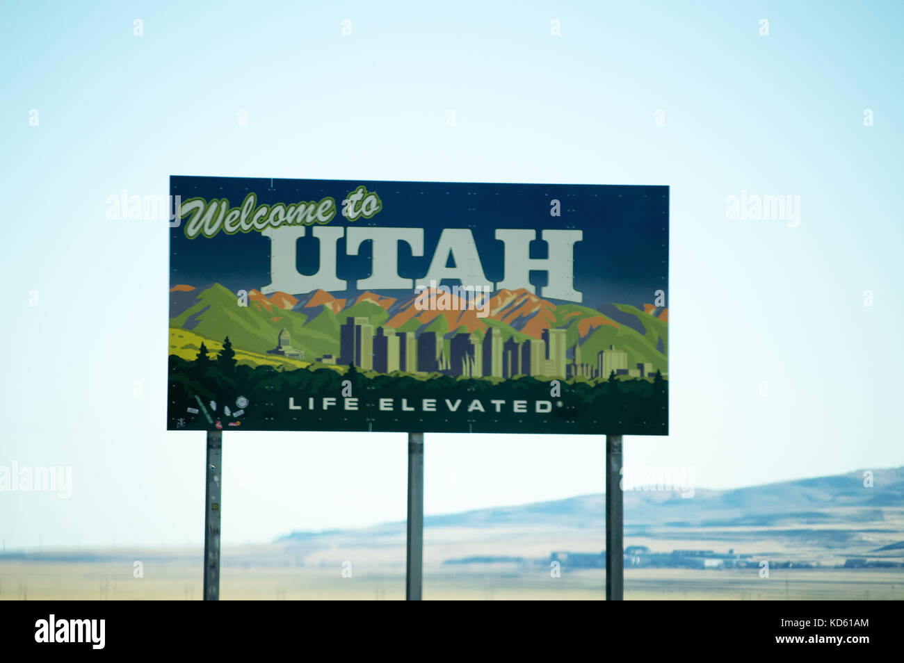 Interstate 90 road signs hi-res stock photography and images - Alamy