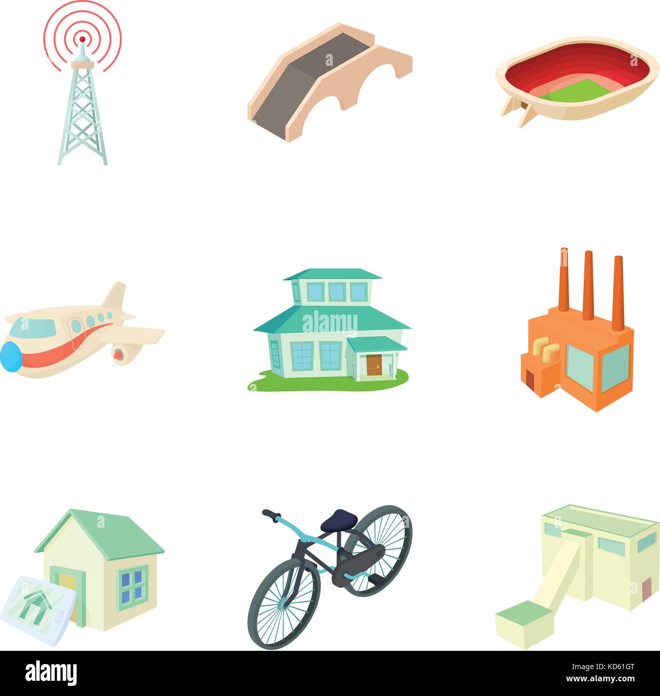 Growing by the road Stock Vector Images - Alamy