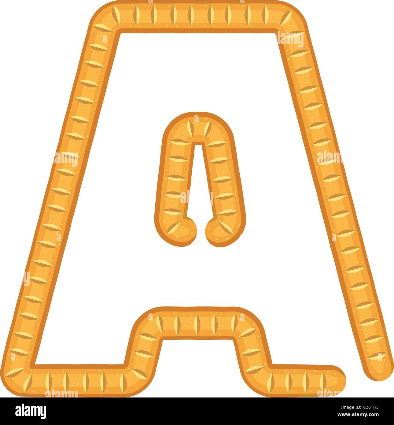 Letter a bread icon, cartoon style Stock Vector Image & Art - Alamy