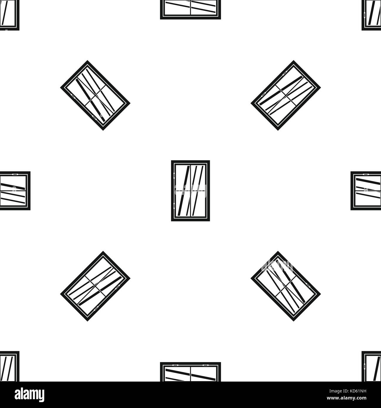 Closed window pattern seamless black Stock Vector Image & Art - Alamy