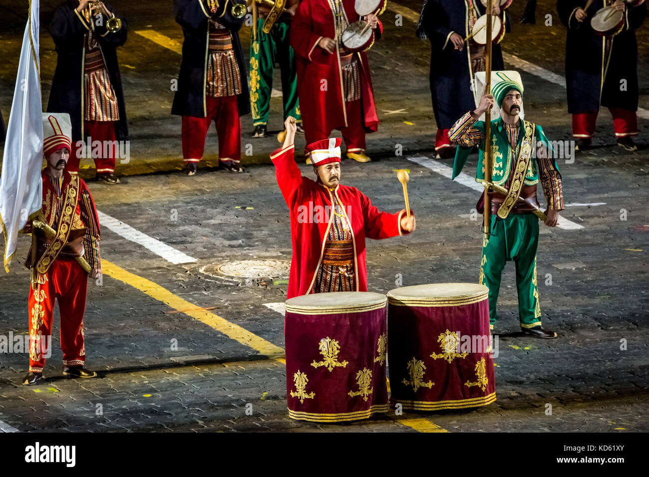 Performance of Turkish Armed Forces Mehteran Unit from Turkey on ...