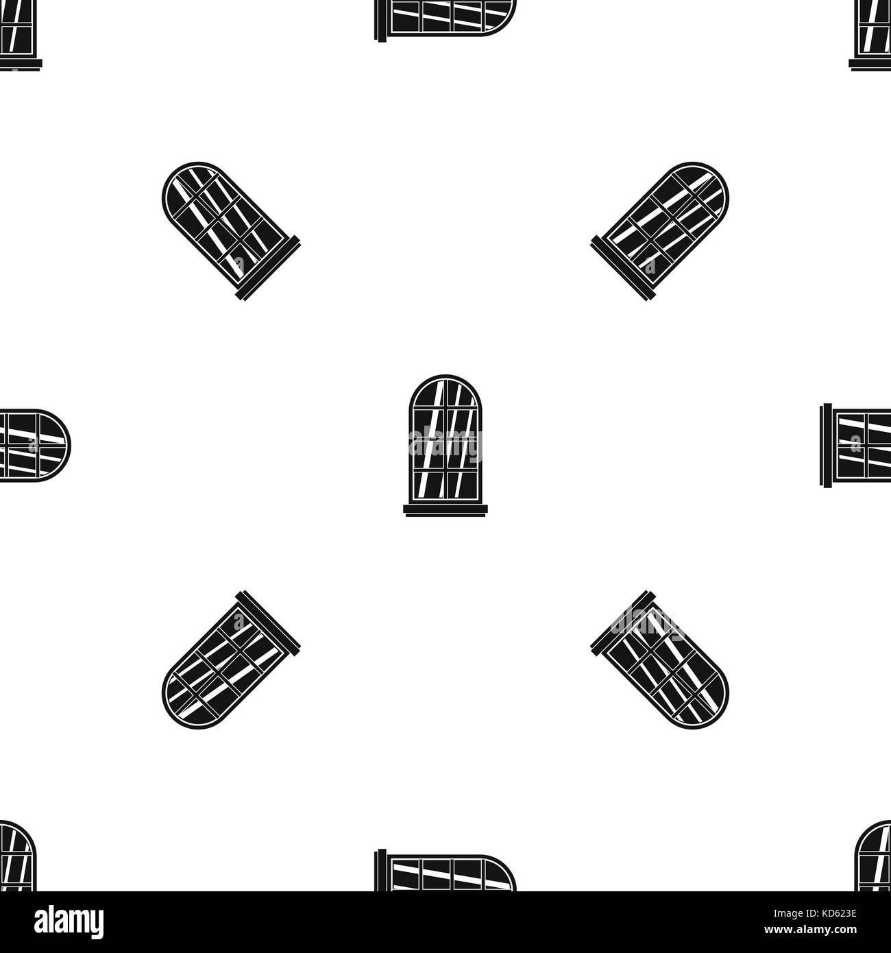 White window frame pattern seamless black Stock Vector Image & Art - Alamy