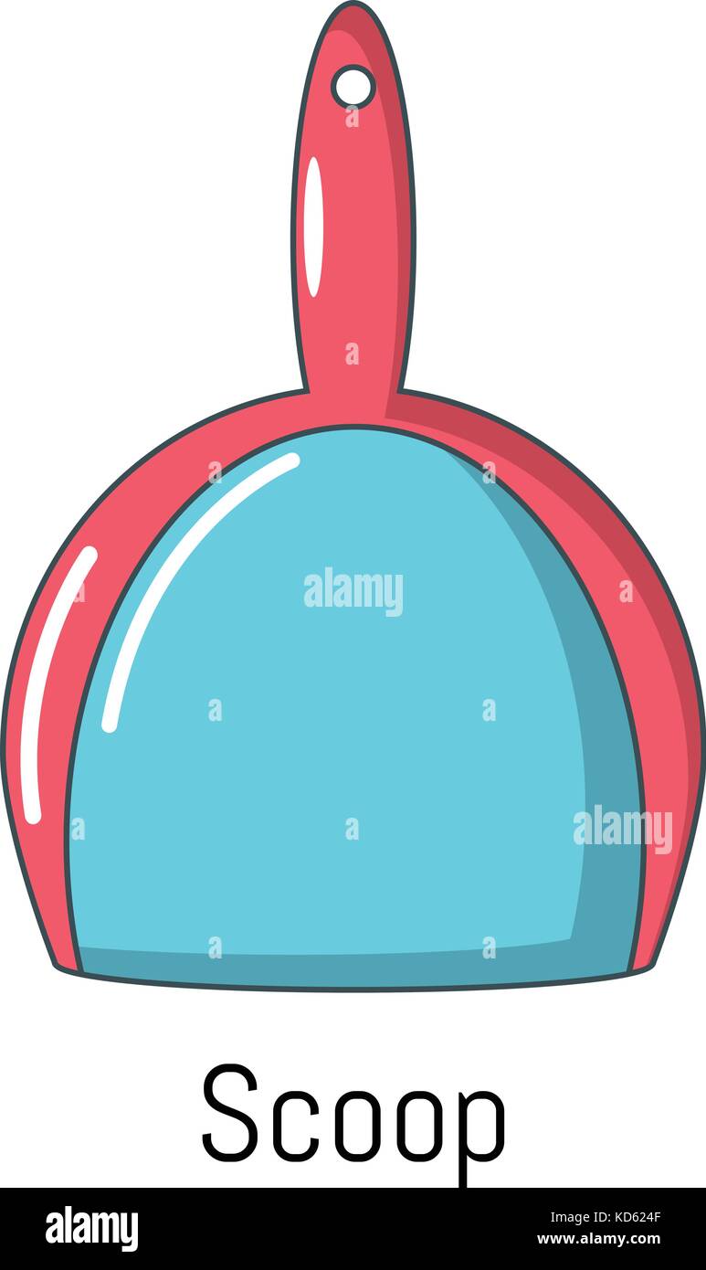 Scoop cleaning icon, cartoon style Stock Vector Image & Art - Alamy