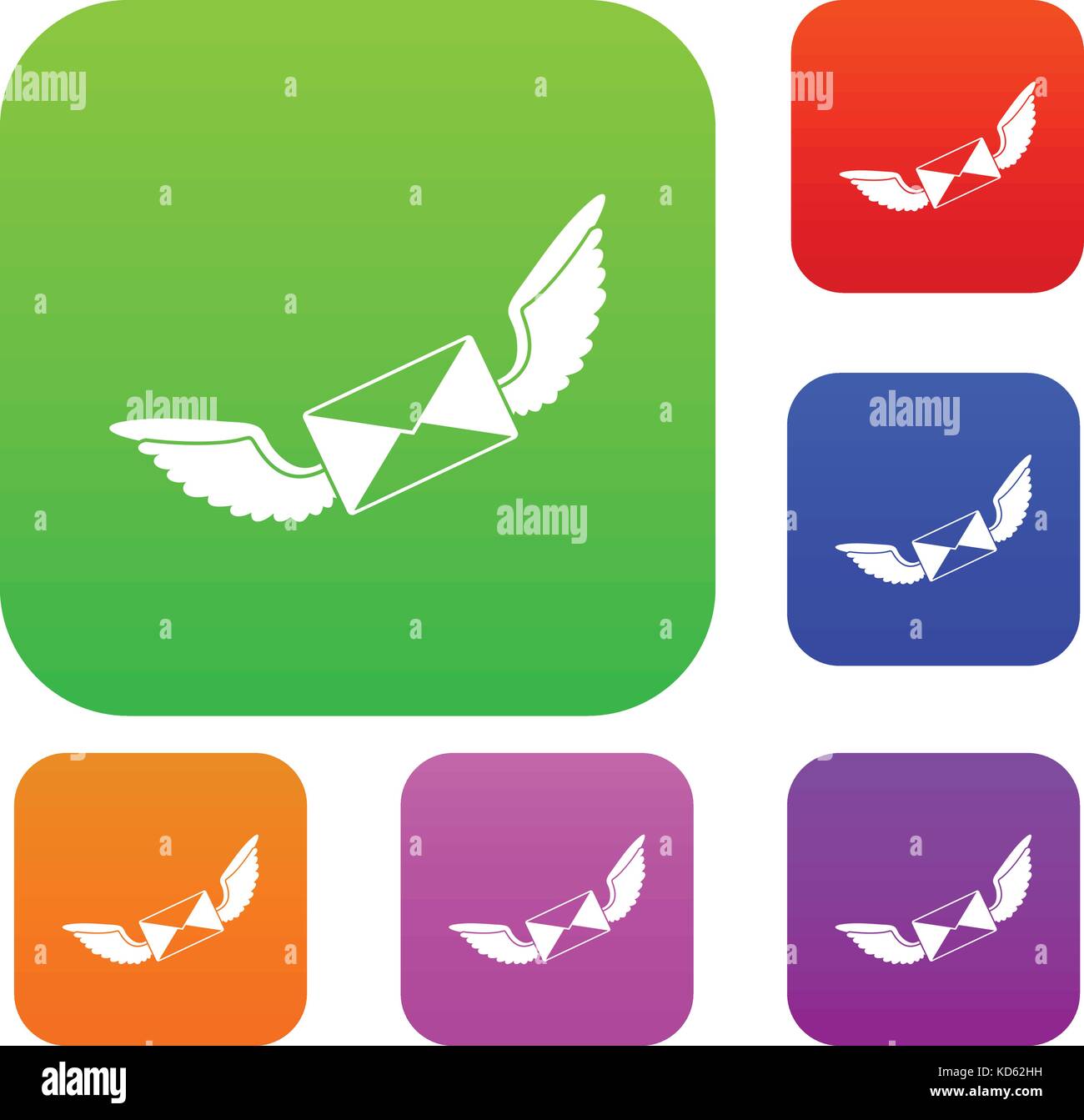 Love letter set color collection Stock Vector Image & Art - Alamy