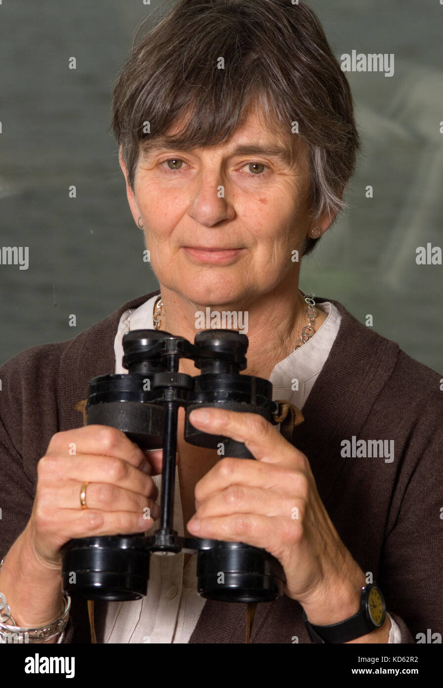 Sir Peter Scott's daughters, Dafila Scott (red cardigan) and Nicola ...