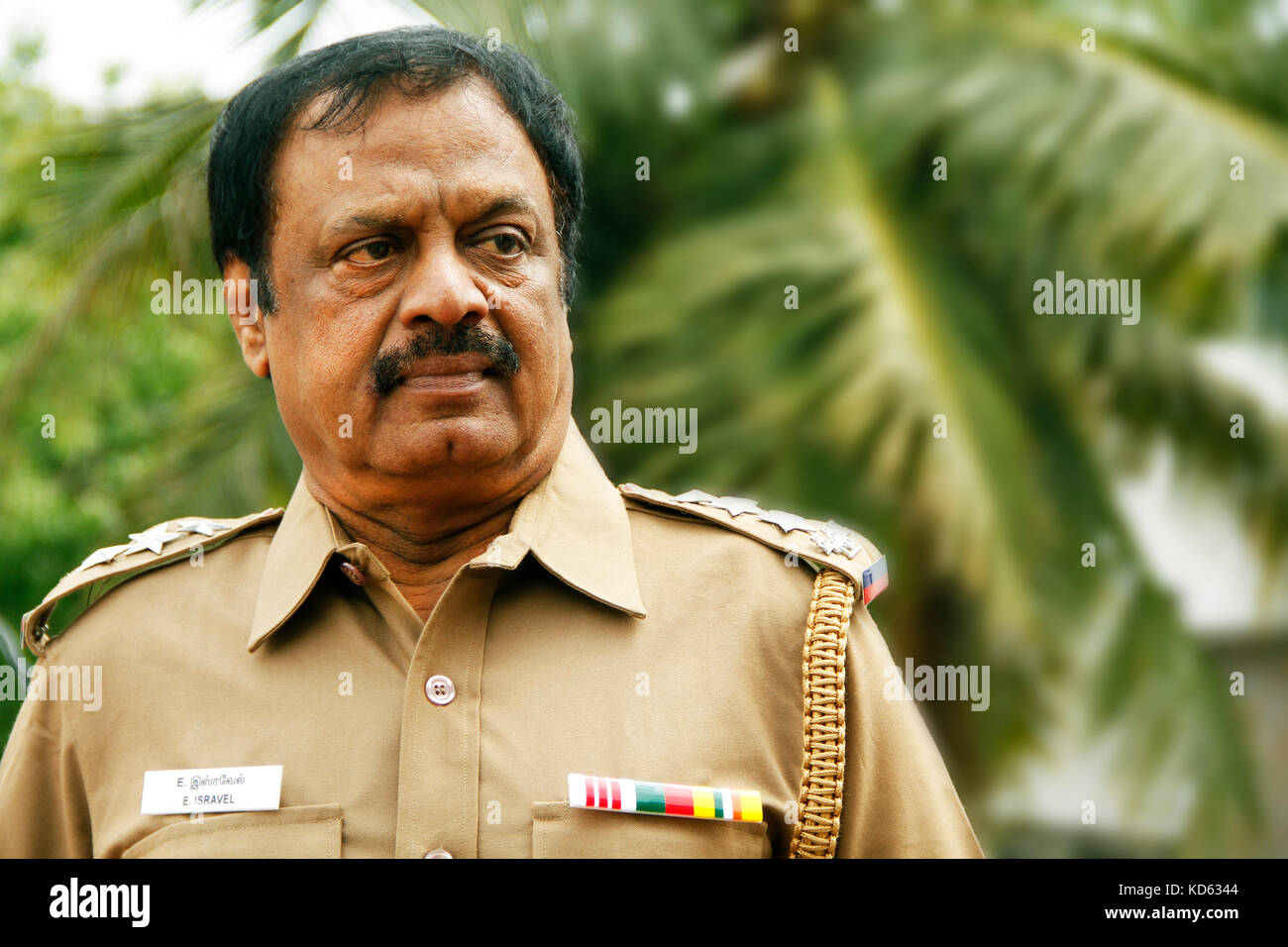 Indian police badge hi-res stock photography and images - Alamy