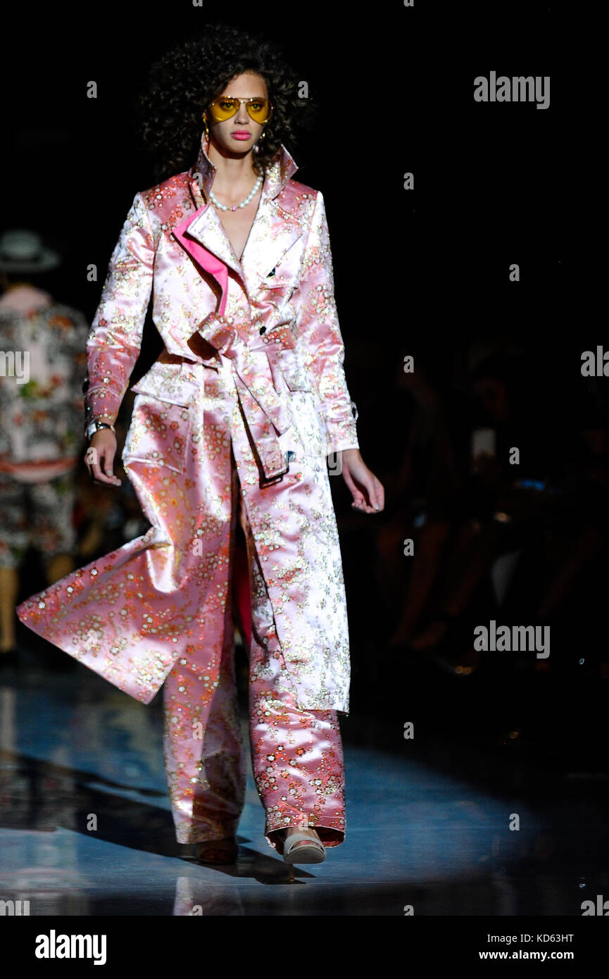 October 3, 2017. Toronto, Canada - Fashion models represent new ...