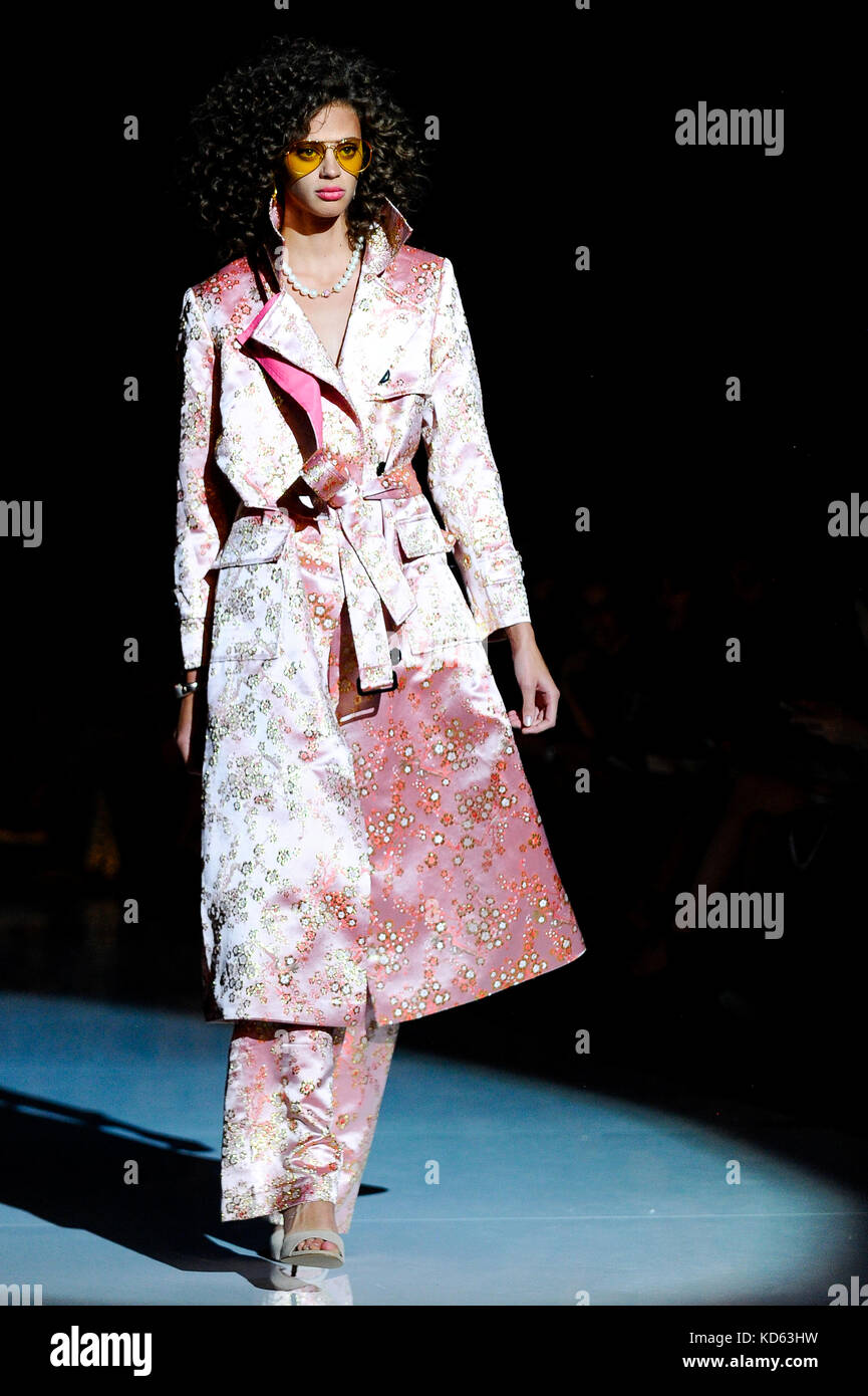 October 3, 2017. Toronto, Canada - Fashion models represent new ...