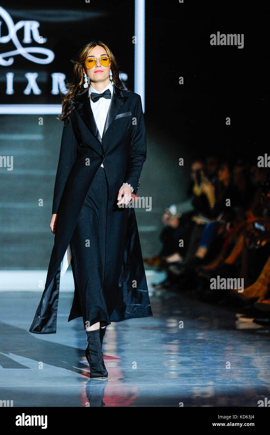 October 3, 2017. Toronto, Canada - Fashion models represent new ...