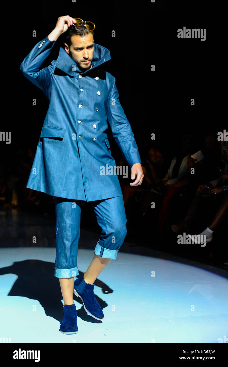 October 3, 2017. Toronto, Canada - Fashion models represent new ...