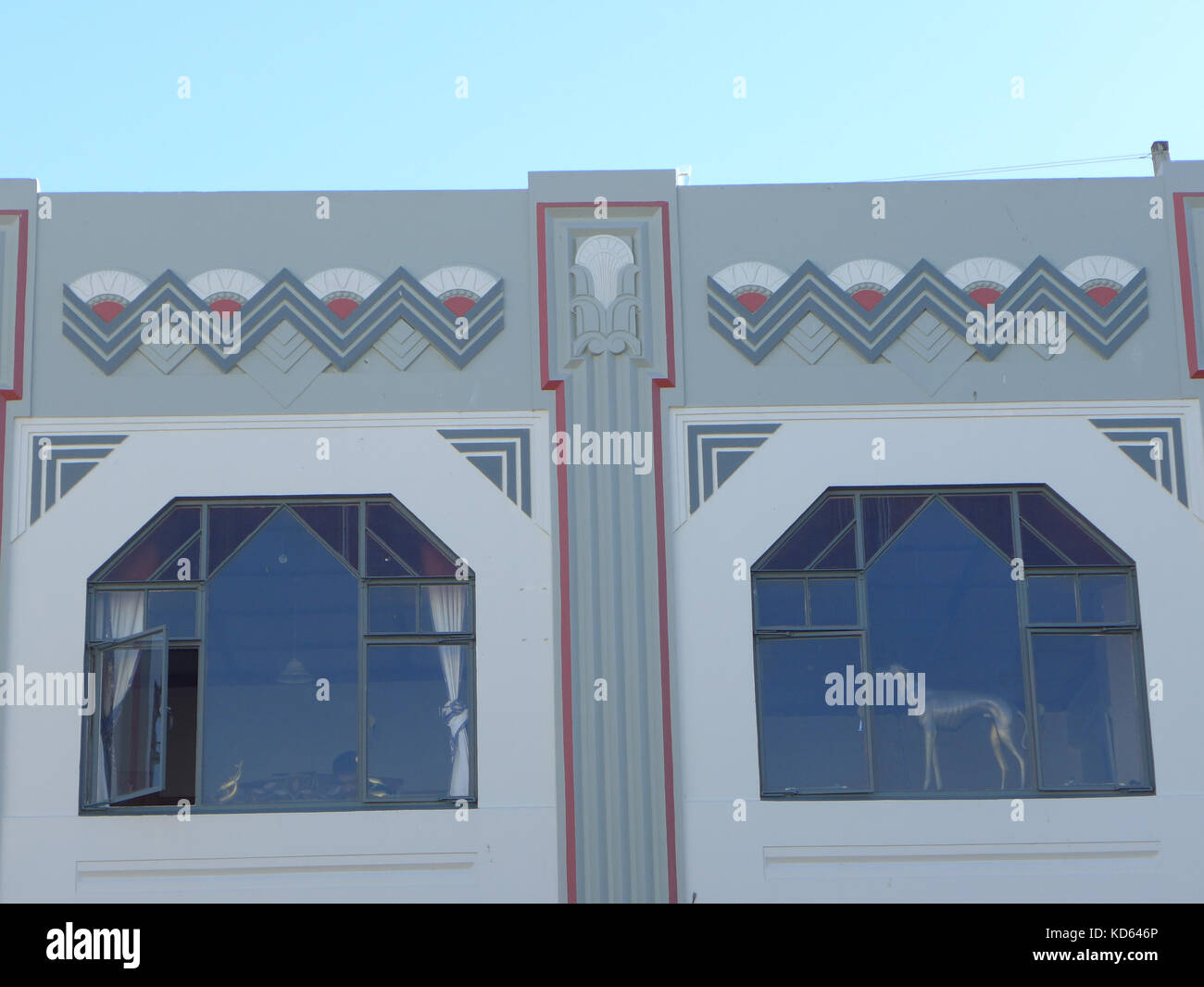 Art deco buildings in New Zeland Stock Photo - Alamy