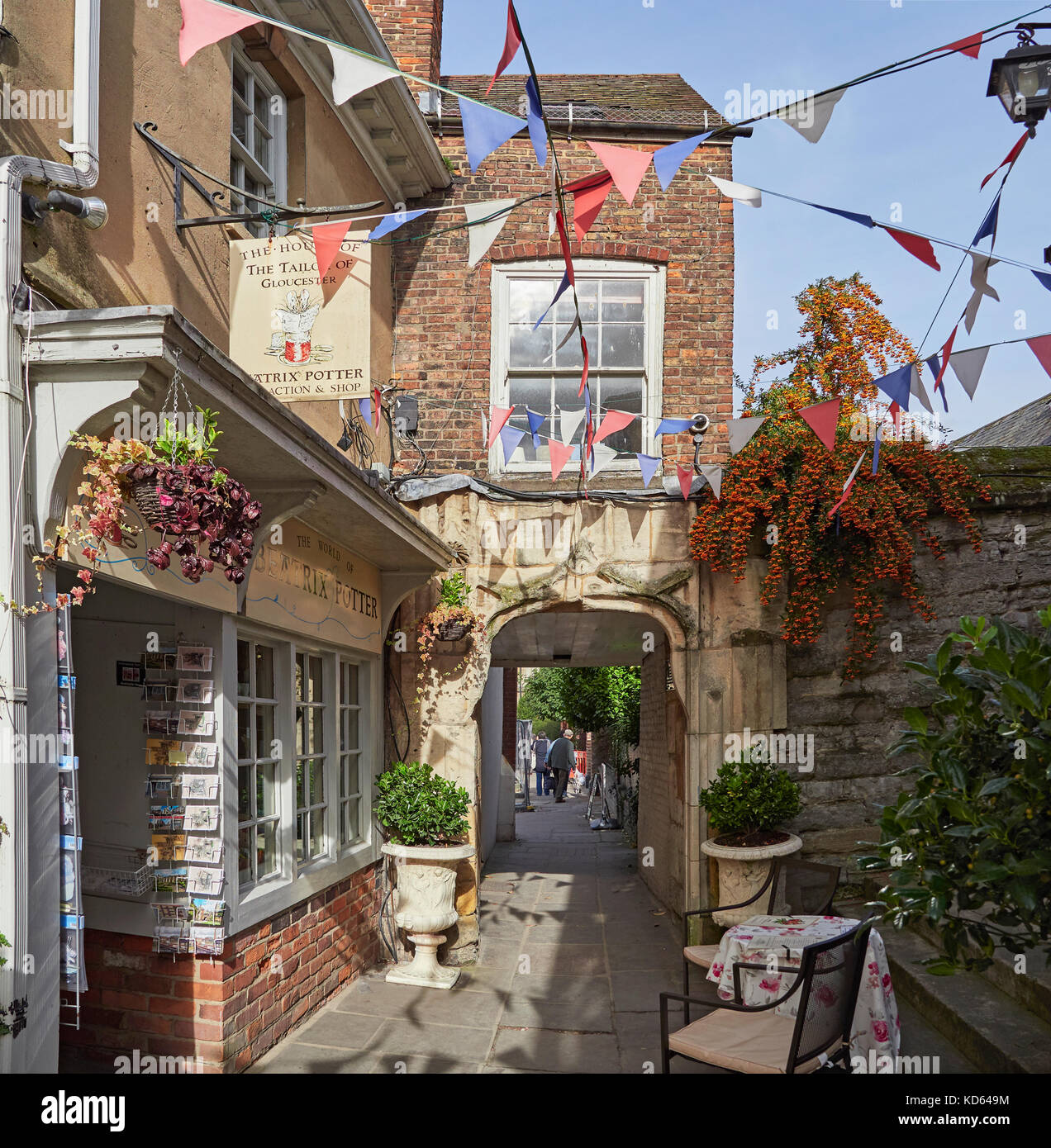 The City of Gloucester with College court and St Michaels gate and teh ...