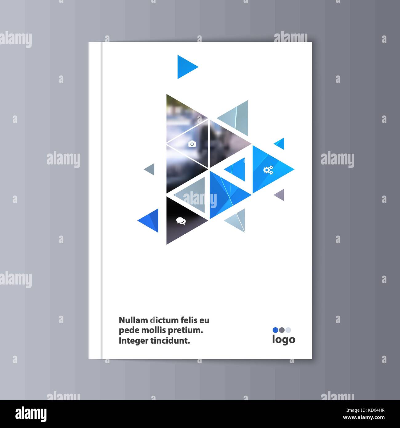 Abstract flyer design background. Brochure template Stock Vector Image ...