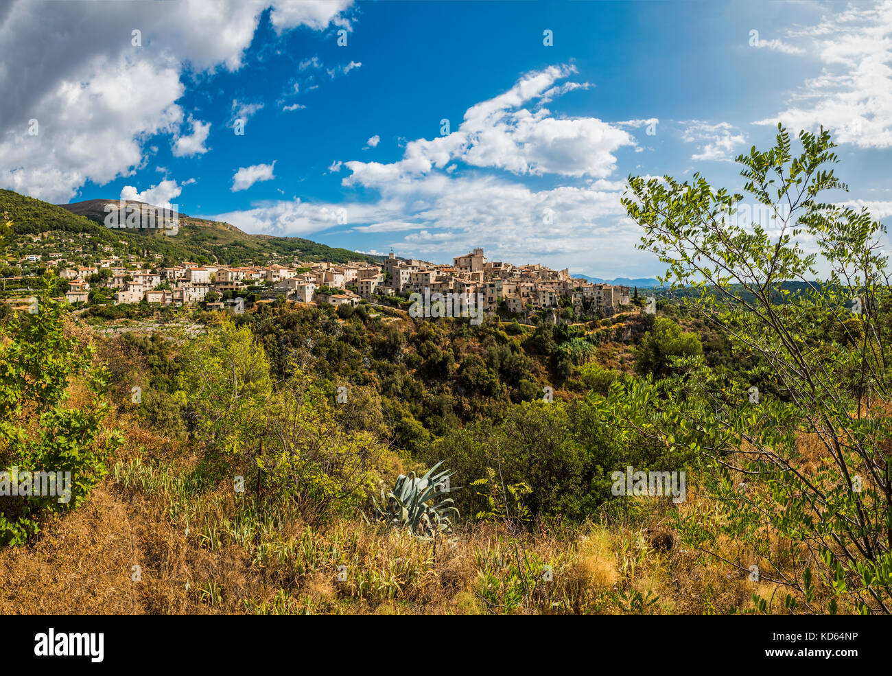 Tourrettes-sur-Loup is a small historic village in southeastern France ...