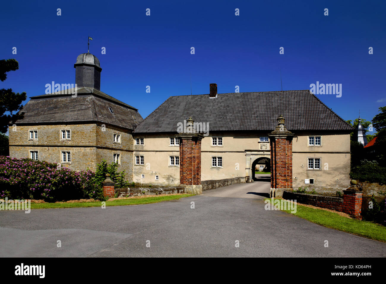 Water castle Westerwinkel, Ascheberg-Herbern, North Rhine-Westphalia ...