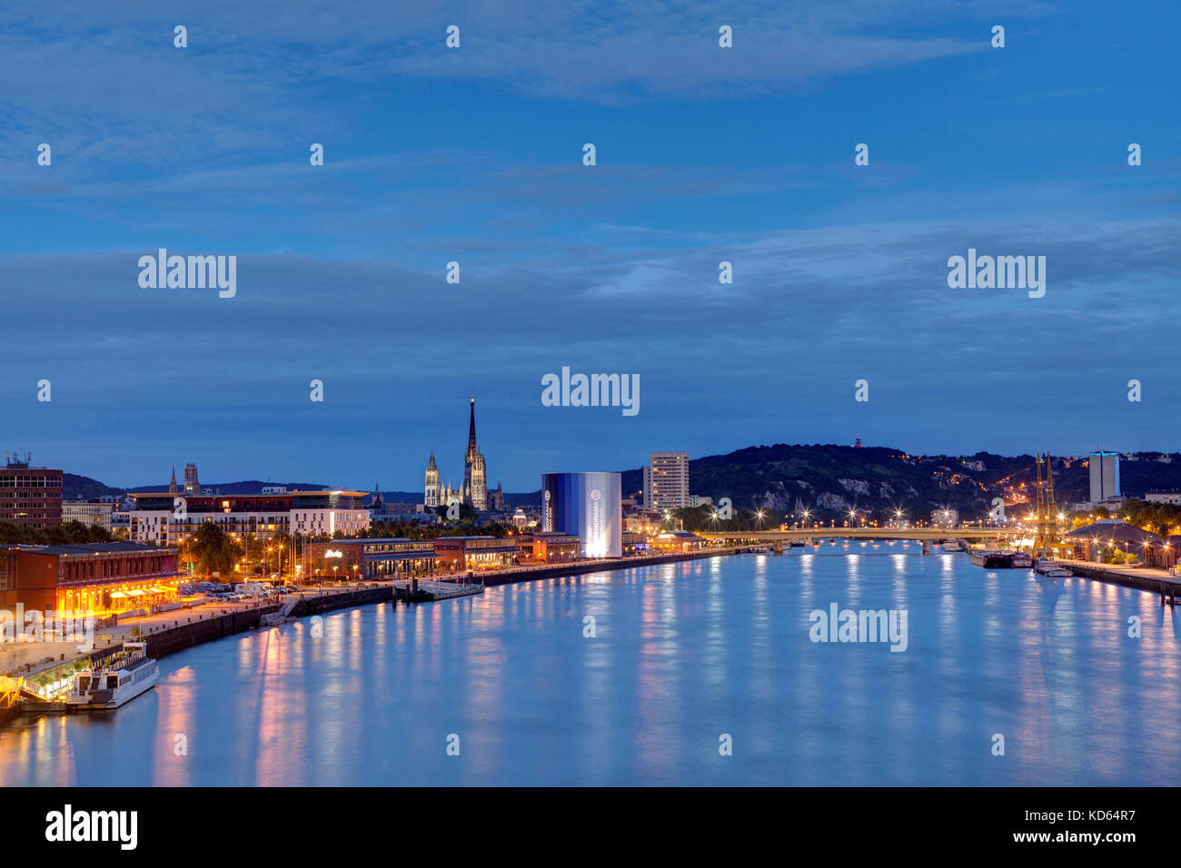 Rouen river hi-res stock photography and images - Alamy