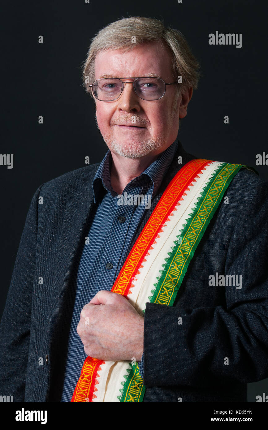 Scottish poet and academic Alan Riach attends a photocall during the ...