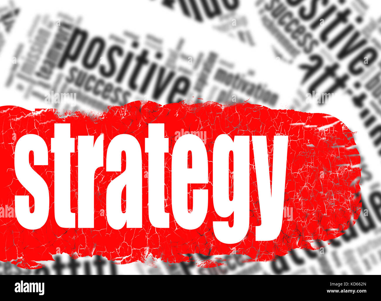 Word cloud strategy image with hi-res rendered artwork that could be ...