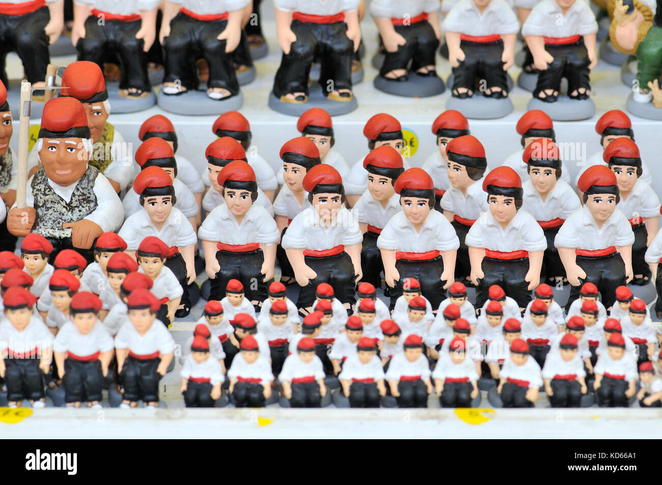 ´Caganers´, particular feature of modern nativity scenes at Santa ...