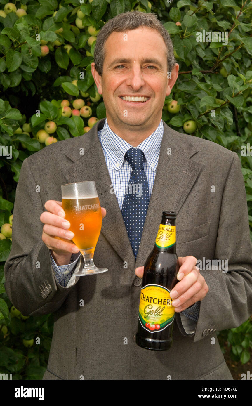 Martin Thatcher CEO of Thatchers Cider, Sandford, nr.Bristol Stock ...