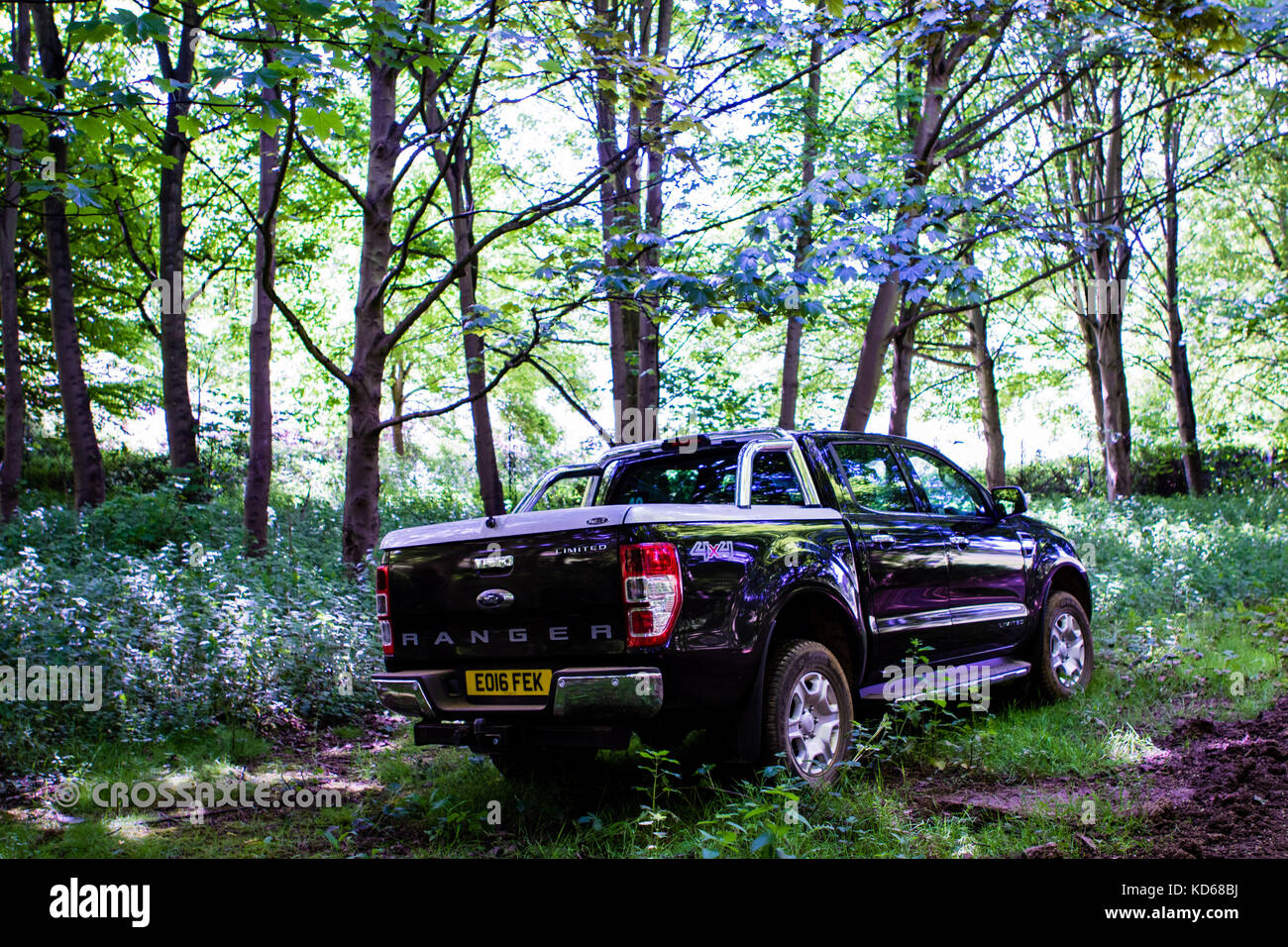 UK Spec Ford Ranger Stock Photo - Alamy