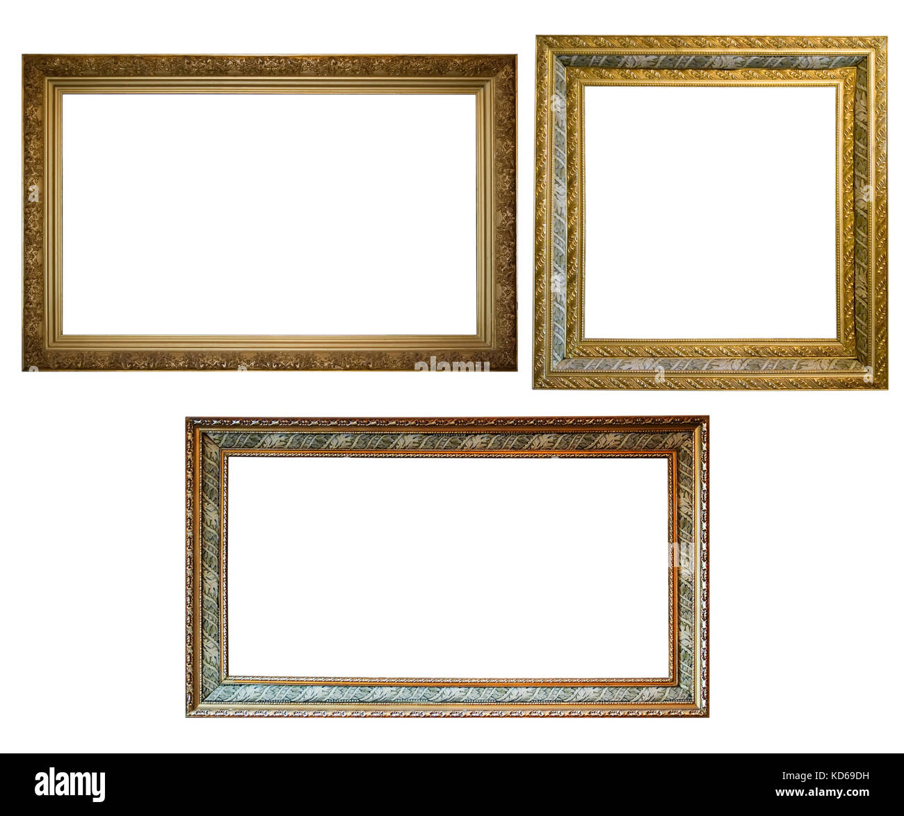 picture frames isolated on a white Stock Photo - Alamy