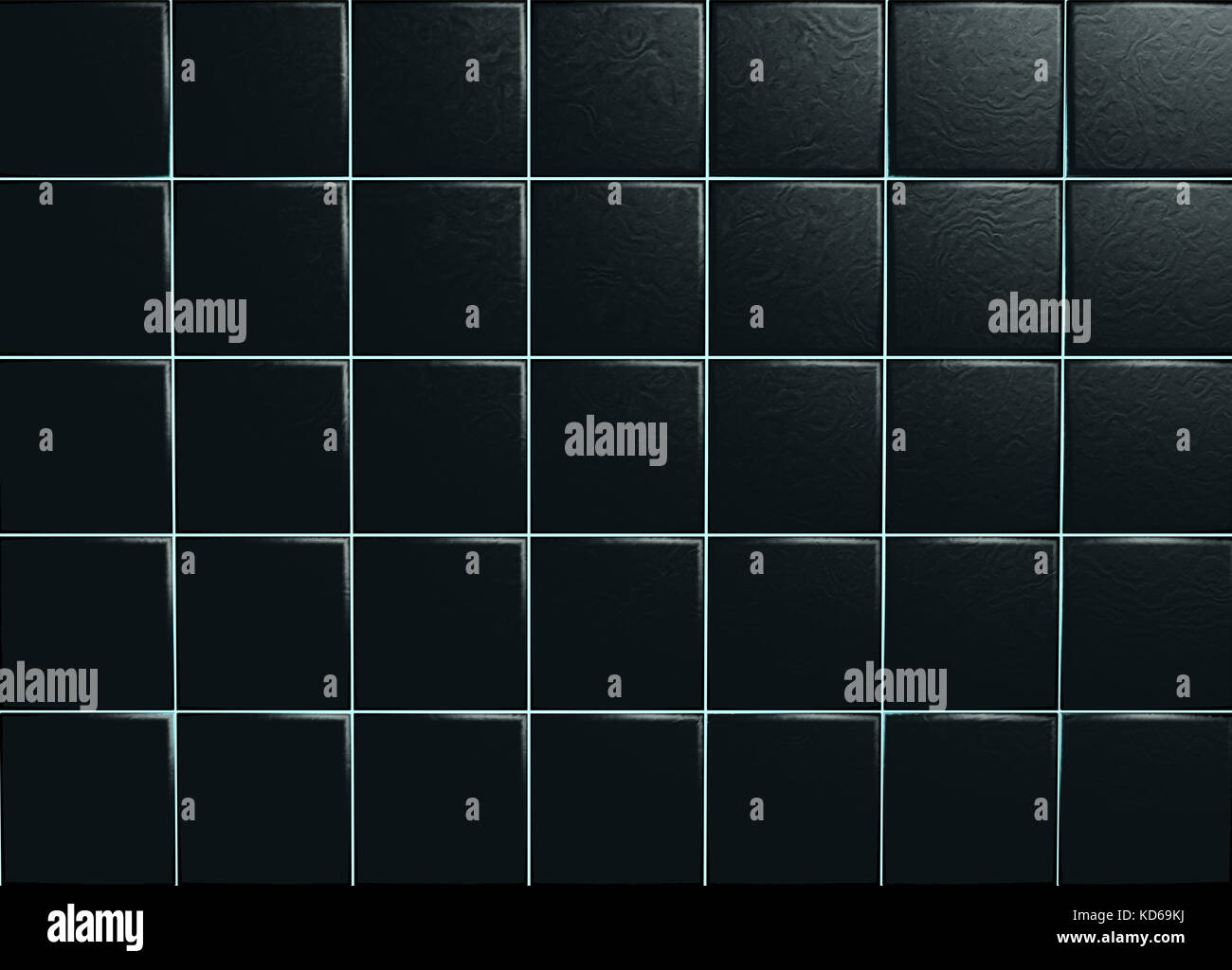 Black ceramic tiles Stock Photo - Alamy