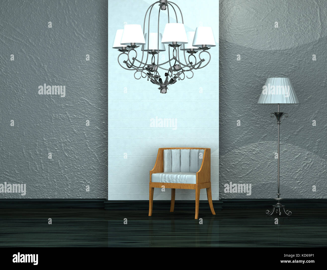 Standard lamp with shade hi-res stock photography and images - Alamy