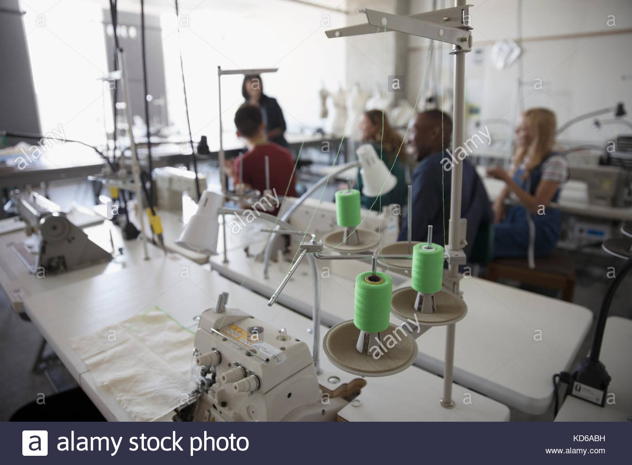 Students talking behind student hi-res stock photography and images - Alamy