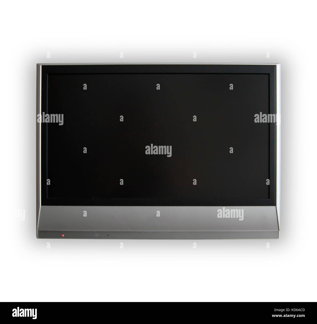 LCD screen isolated on white Stock Photo - Alamy